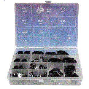 Jubilee Mild Steel 'P' Clip Kit - Grampian Fasteners