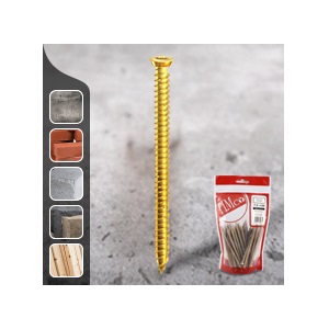 Multi-Fix Concrete Screws - TX - Flat Countersunk - Yellow - Grampian ...